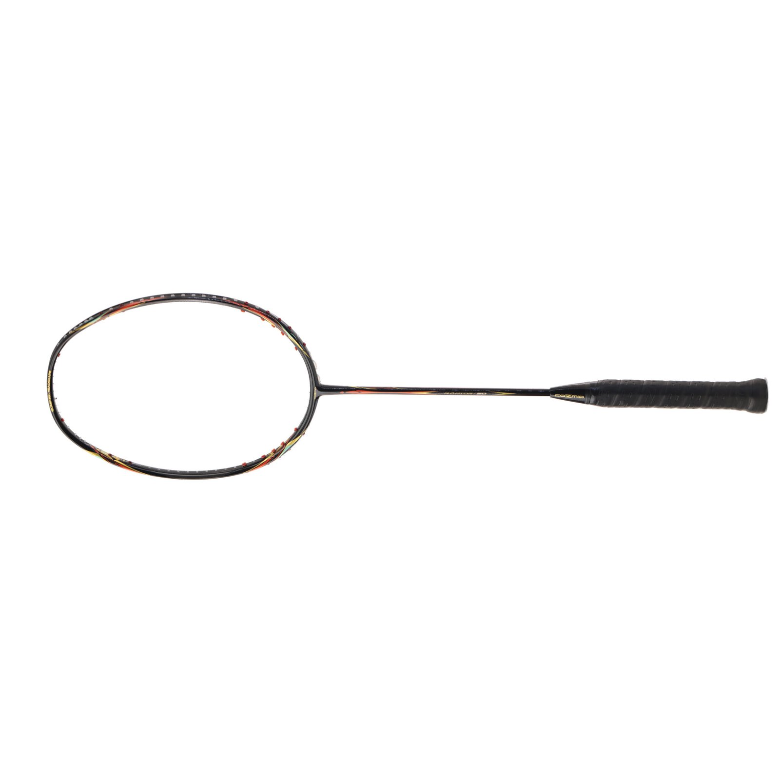 RAPTOR-3D Black Unstrung Badminton Racquet – Cozmio Sports